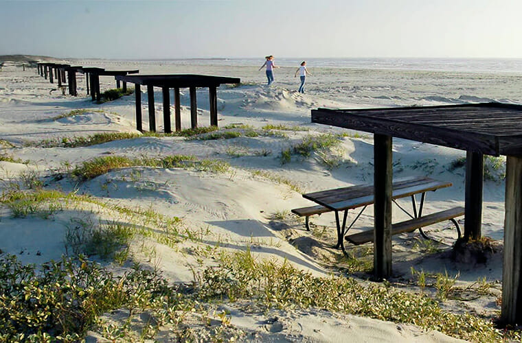 Mustang Island State Park Beach — Corpus Christi
