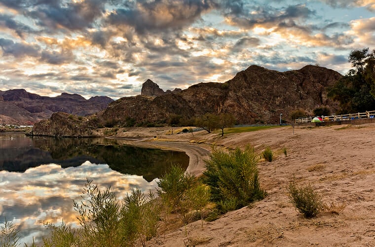 River Island State Park Beach &mdash; Parker