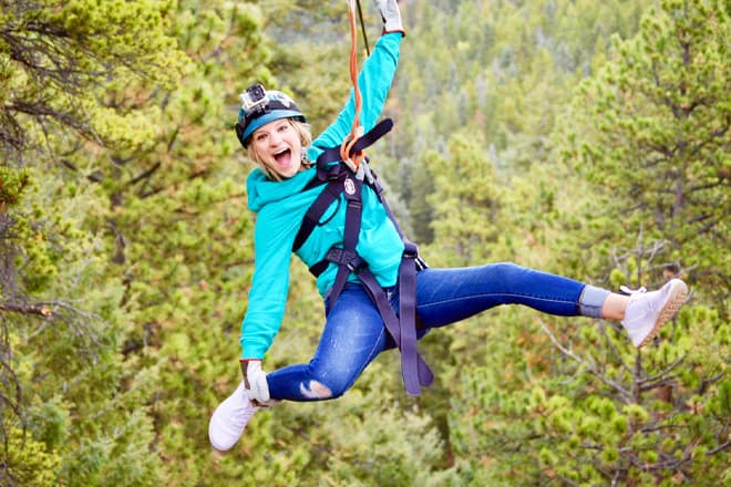 Rocky Mountain Zipline Adventure Tour &mdash; Conifer