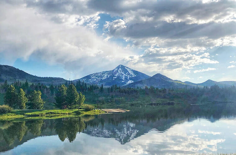 Steamboat Lake State Park Beach &mdash; Clark