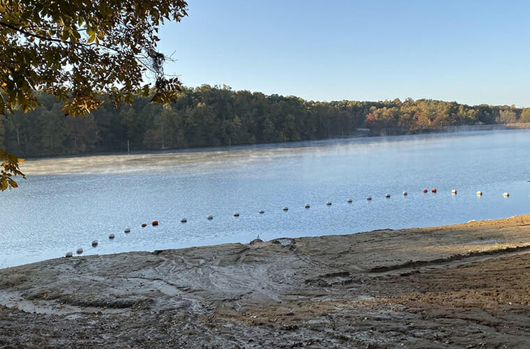 Village Creek State Park Beach &mdash; Wynne