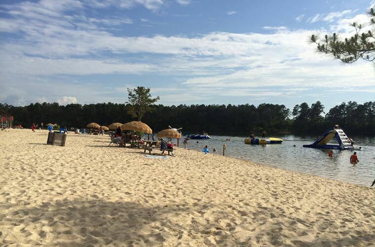 White Sands Lake Day Beach &mdash; Franklinton