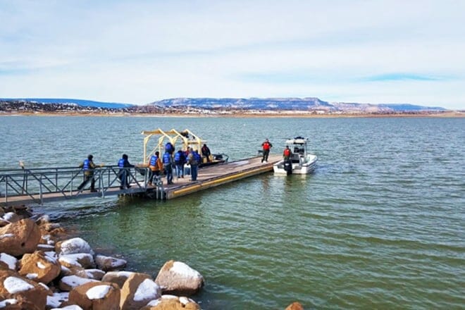 Abiquiu Dam & Lake Recreation Area Beach &mdash; Galina