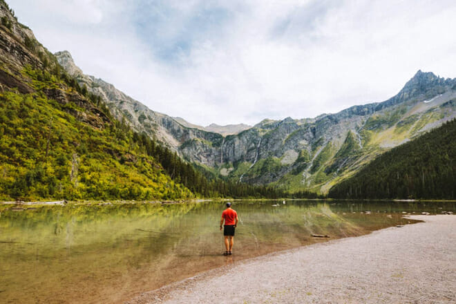 Avalanche Beach — West Glacier