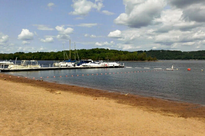 Bayport - Lakeside Park Beach &mdash; Bayport