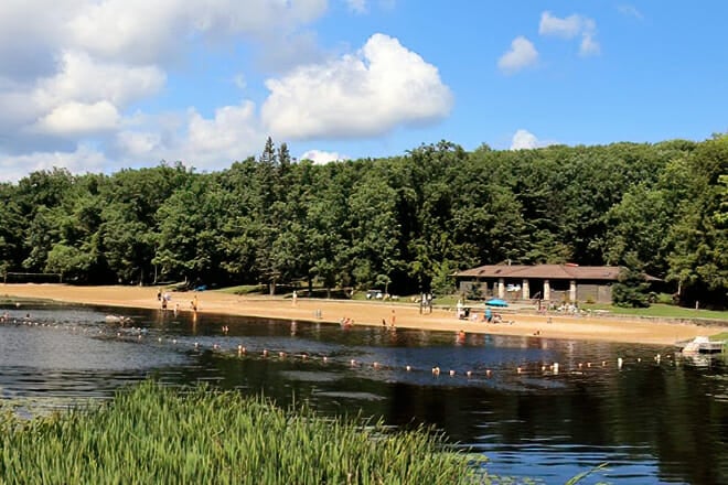 Black Moshannon State Park Beach &mdash; Philipsburg