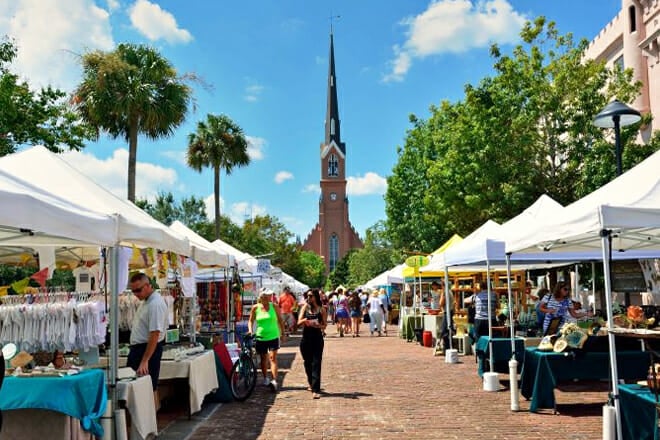 Charleston Farmers Market &mdash; Marion Square