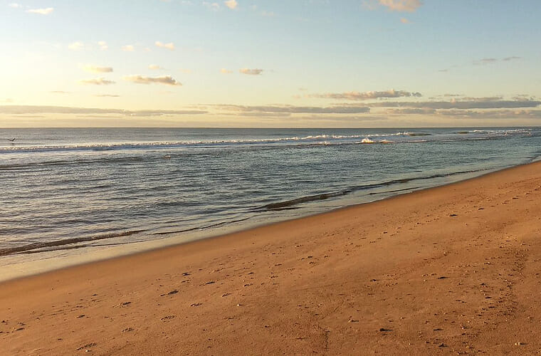 fort fisher state park beach &mdash; kure beach