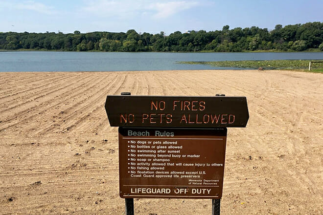Fort Snelling State Park Beach &mdash; Saint Paul