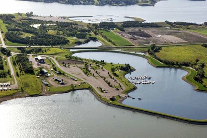 Fort Stevenson State Park Beach — Garrison