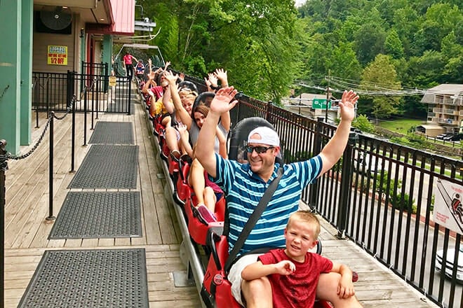 Gatlinburg Mountain Coaster &mdash; Great Smoky Mountain