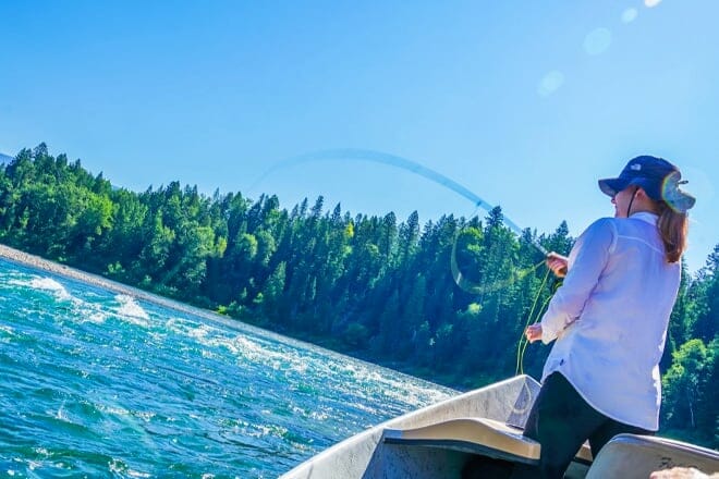 Glacier National Park Half Day Fly-Fishing Trip — West Glacier