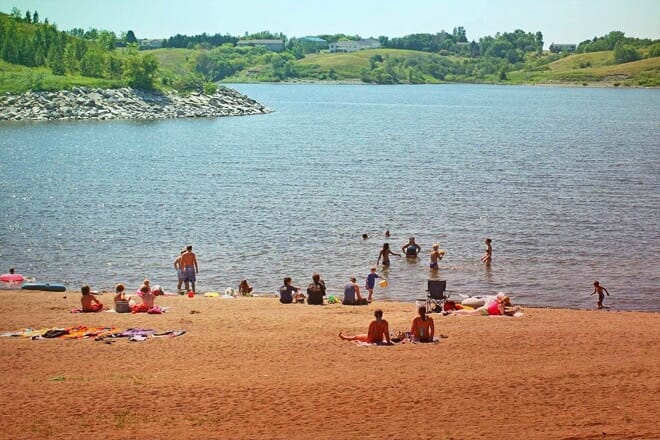 Jamestown Reservoir Beach — Jamestown