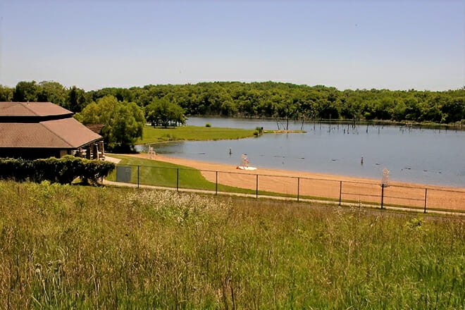 Kill Creek Park Lake Beach & Marina &mdash; Olathe