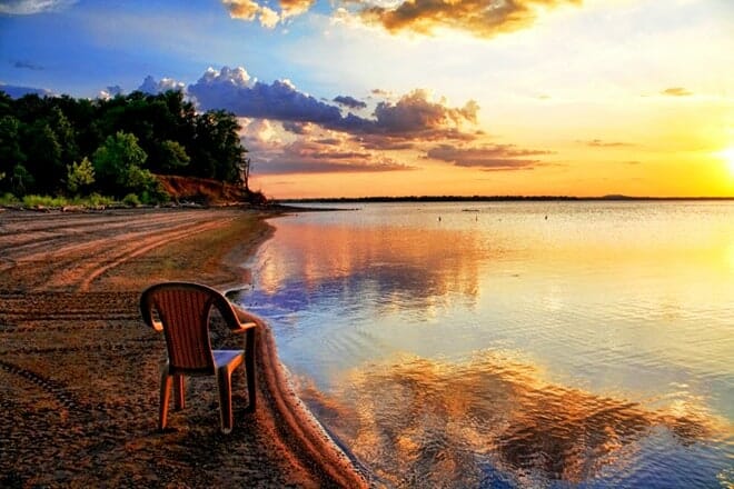Lake Eufaula State Park Beach — Checotah