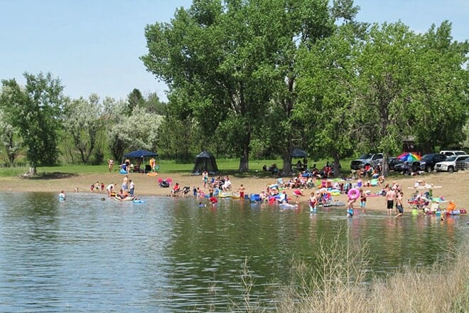 Lake Sakakawea State Park Beach — Pick City