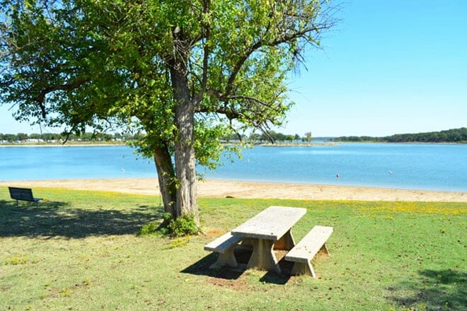 Lake Texoma State Park Beach — Kingston