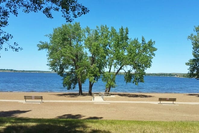 Lake Tschida Recreation Beach — Elgin