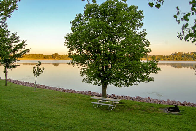 Lake Vermillion Recreation Area Beach &mdash; Canistota