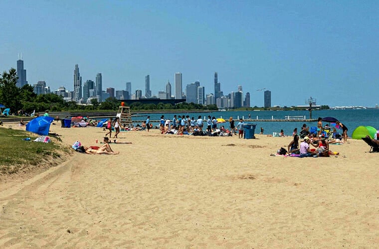 Margaret T. Burroughs Beach — Chicago