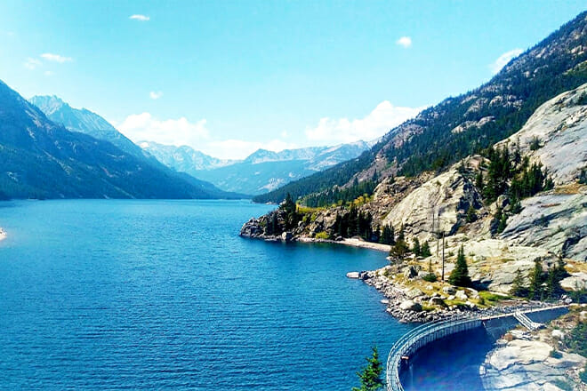 Mystic Lake Beach — Fishtail