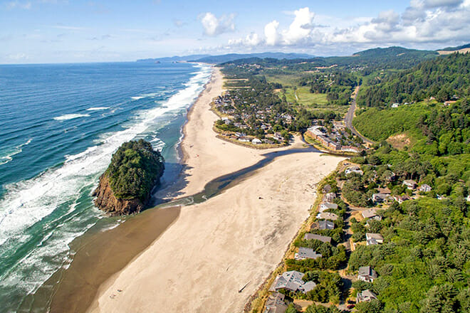 Neskowin State Recreation Area Beach &mdash; Neskowin