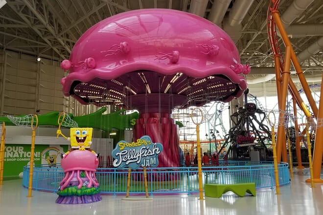 nickelodeon universe theme park
