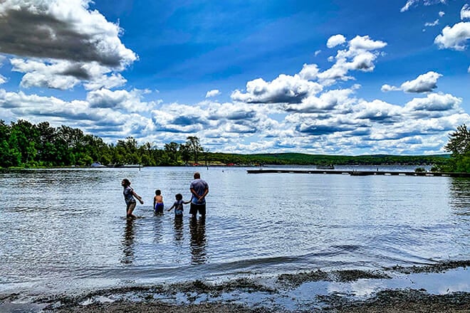 Palmyra Township Public Beach &mdash; Hawley