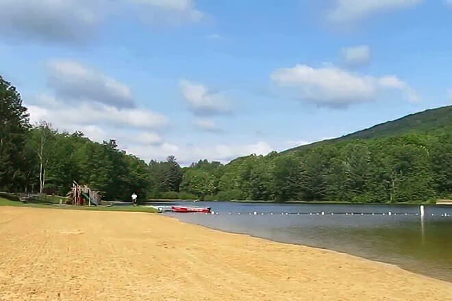 Poe Valley State Park Beach &mdash; Penn Township