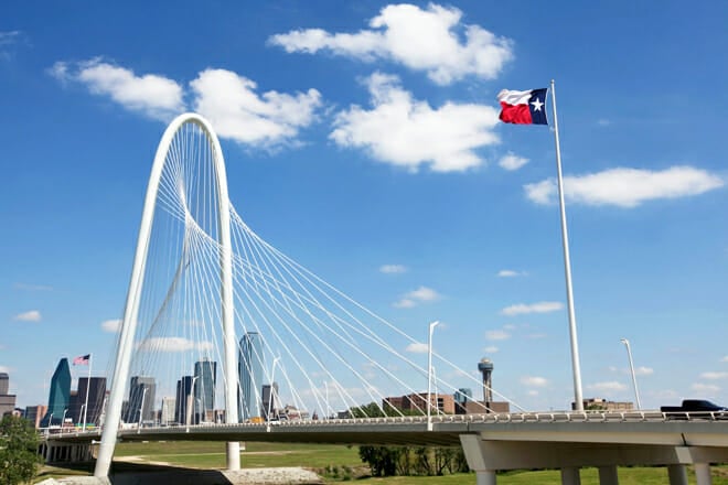 Ronald Kirk Bridge — Stemmons Corridor