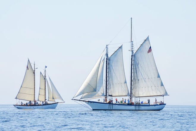 Schooner Tall Ship Cruise on Casco Bay