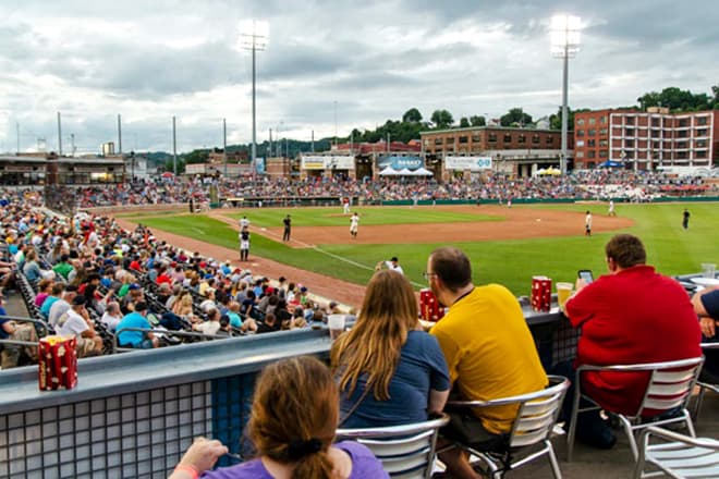 The Appalachian Power Park &mdash; East End