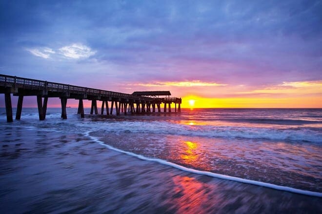 Tybee Beach Pier &mdash; Tybee Island