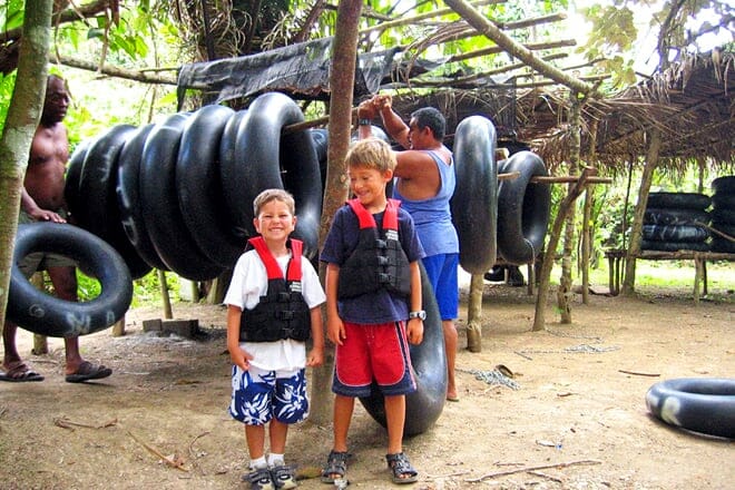 Belize Kids Cave Tubing &mdash; Belize City