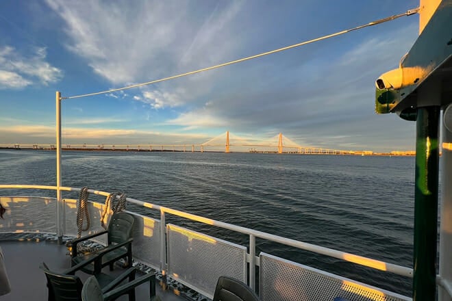Charleston Harbor History Day-Time or Sunset Boat Cruise