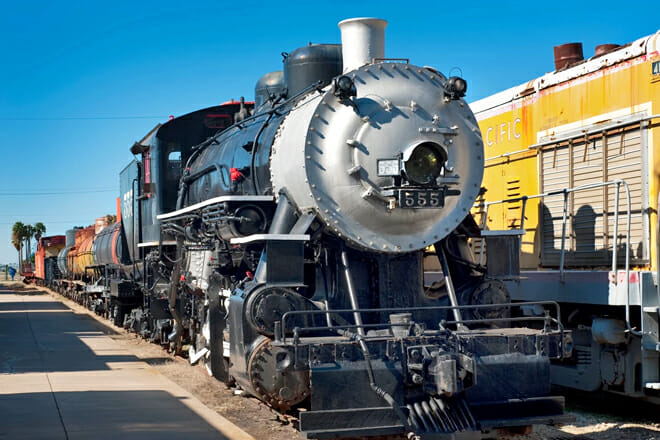 Galveston Railroad Museum &mdash; Downtown Galveston