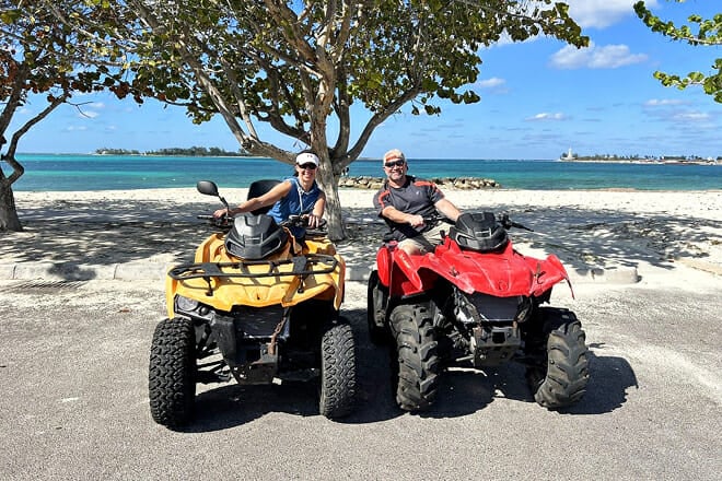Guided ATV City and Beach Tour