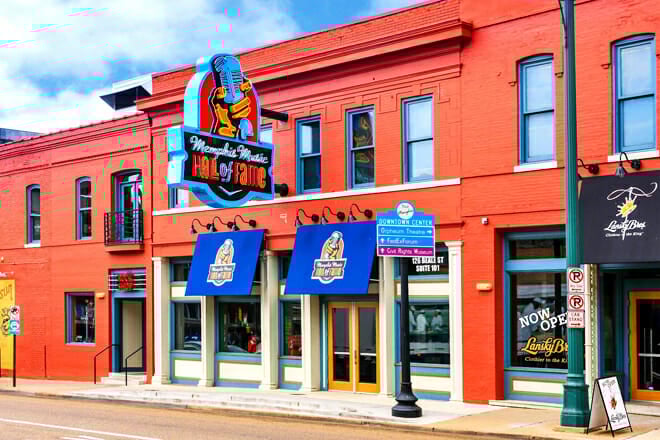 Memphis Music Hall Of Fame &mdash; Beale Street Entertainment