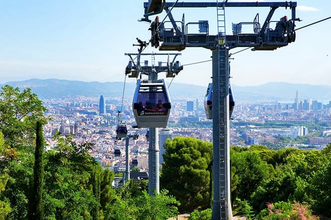 Montjuic Cable Cars