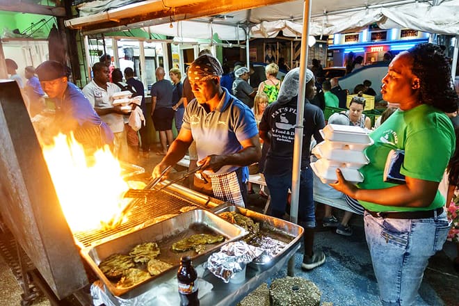 Oistins Friday Night Fish Fry &mdash; Christ Church