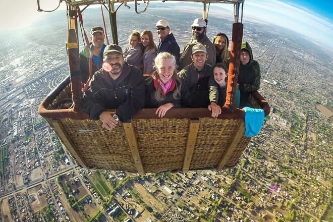 Rainbow Ryders Hot Air Balloon
