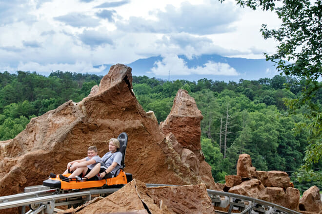 Rocky Top Mountain Coaster &mdash; Downtown