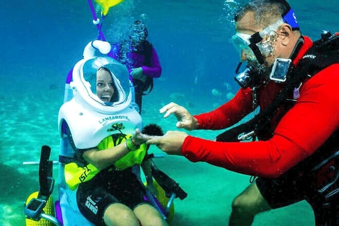 Sea Trek Adventure Helmet Diving Tour — Castries