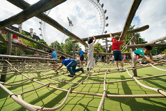 The Children's Play Area Jubilee Gardens
