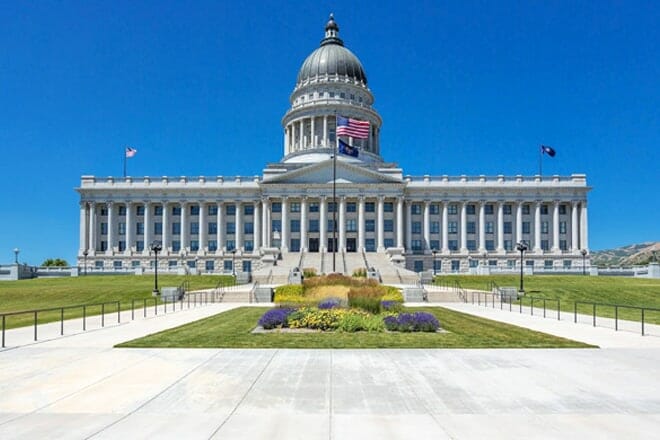 The Utah State Capitol