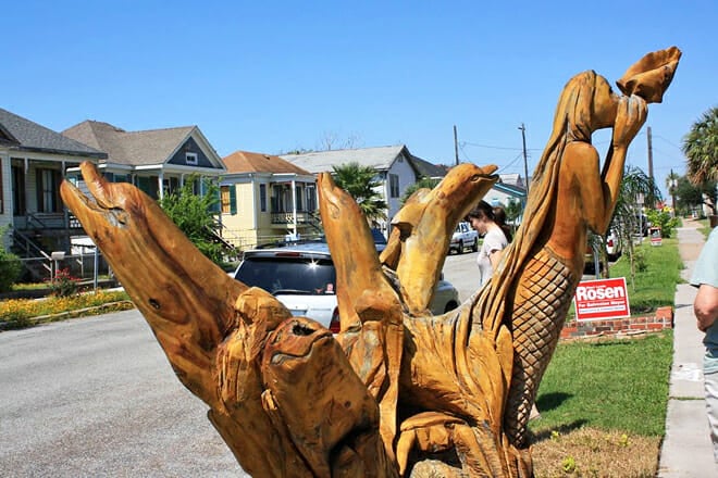 Tree Sculptures &mdash; East End