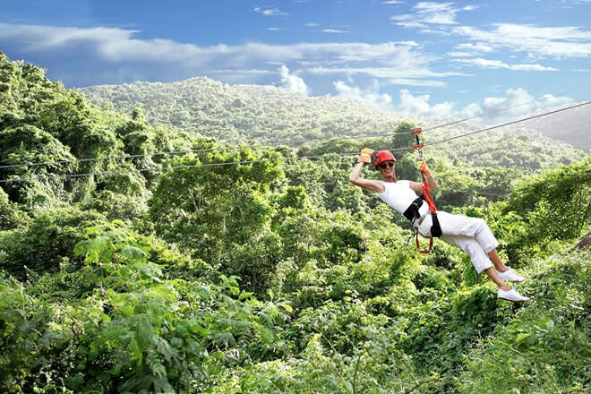 Antigua Rainforest Zipline Tours &mdash; John Hughes St. Mary