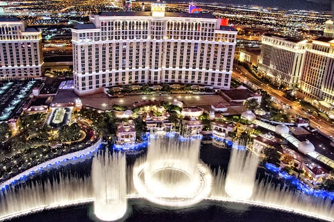 Bellagio Casino and Fountains