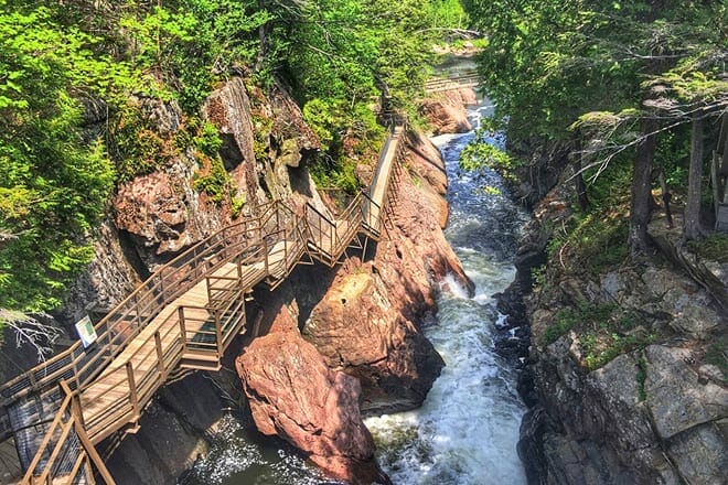 High Falls Gorge &mdash; Wilmington