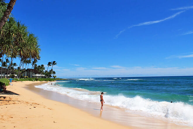 Kiahuna Beach &mdash; Koloa